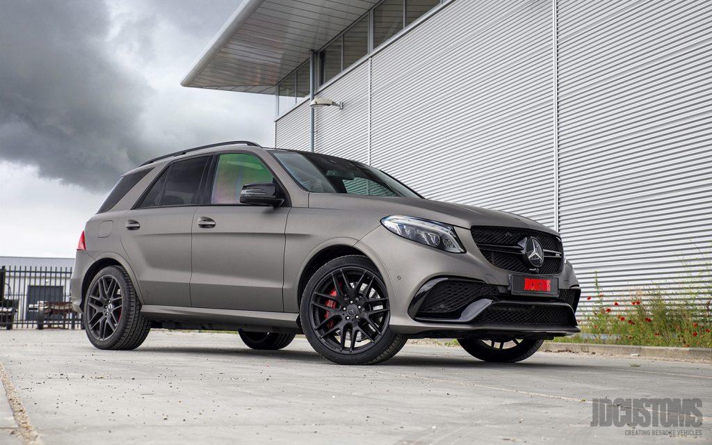 Mercedes Benz AMG GLE 63S – Matte Charcoal Metallic - JD Customs